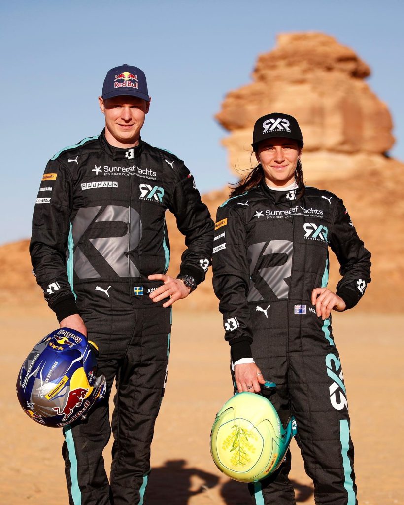 Molly Taylor beams with pride at having raced and won Extreme E Desert ...